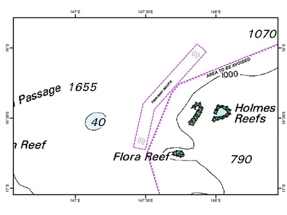 Coral Sea – IMO adapted introduction of ships’ routeing systems ...